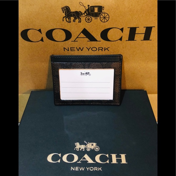 Coach | Bags | Nwt Authentic Coach Id Card Case | Poshmark